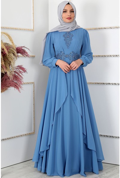 Tesettür Giyim Mihrimah Abiye