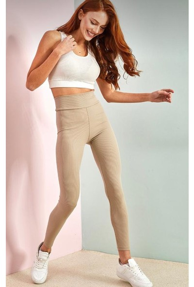 Oylav Vizon %100 Pamuk Fitilli Toparlayıcı Tayt