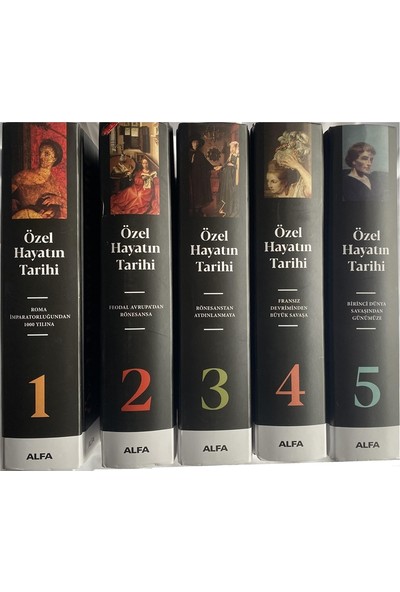 Özel Hayatın Tarihi (5 Cilt Takım) (Ciltli) - Georges Duby Özel Hayatın Tarihi (5 Cilt Takım) (Ciltli) - Georges Duby
