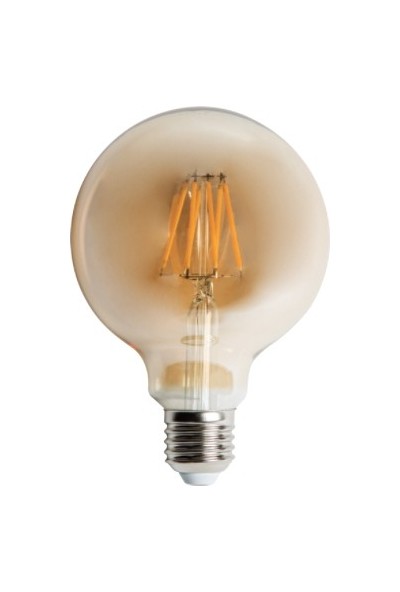Cata LED Ampul 6W Rustik G95 Glop Cata LED Ampul 6W Rustik G95 Glop