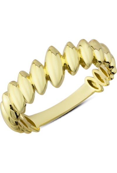 Harem Altın 14 Ayar Altın Mekik Yüzük YZK224