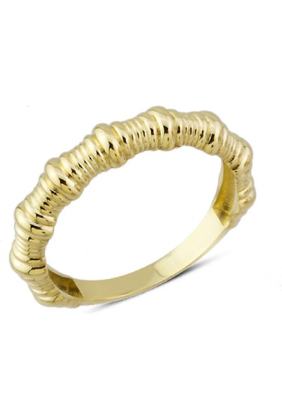 Harem Altın 14 Ayar Altın Taşsız Sarmal Yüzük YZK184