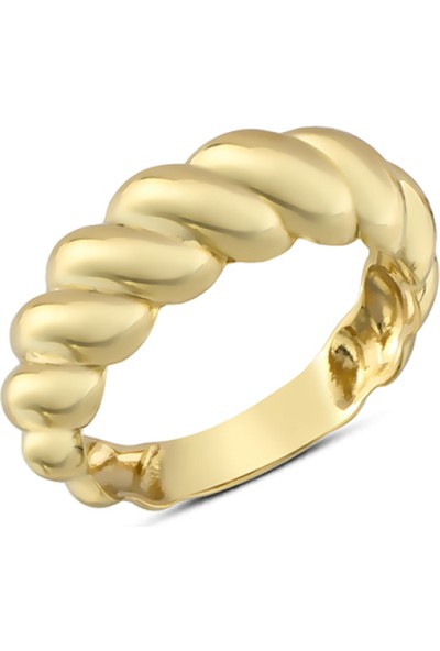 Harem Altın 14 Ayar Altın Sarmal Yüzük YZK249