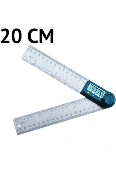 Loyka 5522-200 Dijital Açı Ölçer 20 cm