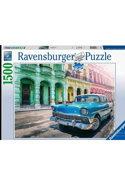 Ravensburger 167104 Ravensburger, Küba, 1500 Parça Puzzle