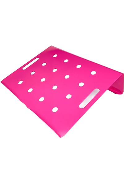 Newolexx Fuşya Renk Metal Soğutma Delikli Laptop Standı Notebook Soğutucu Newolexx Fuşya Renk Metal Soğutma Delikli Laptop Standı Notebook Soğutucu