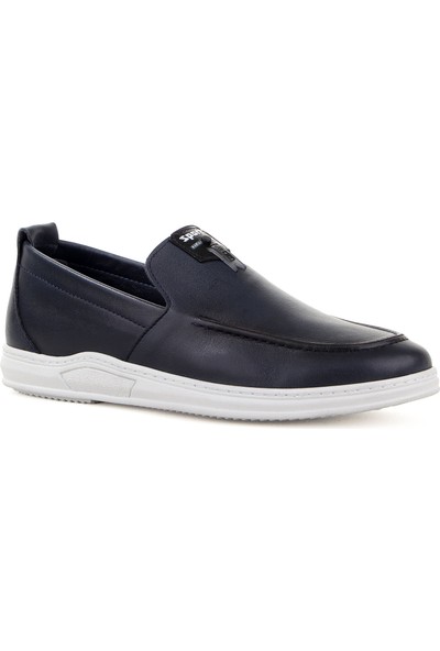Pepita 5606 Hakiki Deri Bağcıksız Erkek Ayakkabı