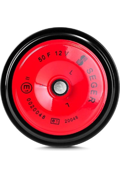 Seger Büyük Disk Didit Korna Kalın Ses 12V Seger Büyük Disk Didit Korna Kalın Ses 12V