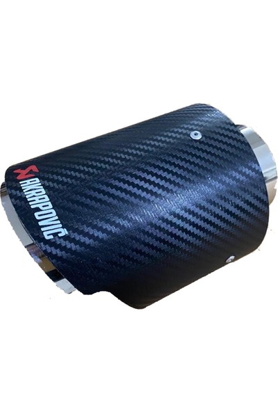 Akrapoviç Karbon Desen Krom Egzoz Ucu 75 mm Arka Sol - 1 Adet Akrapoviç Karbon Desen Krom Egzoz Ucu 75 mm Arka Sol - 1 Adet