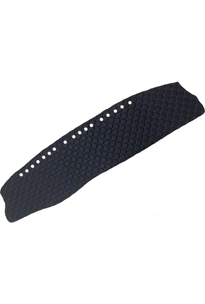 Opel Vectra A Kasa Göğüs Halısı Siyah-Mavi Suni Deri