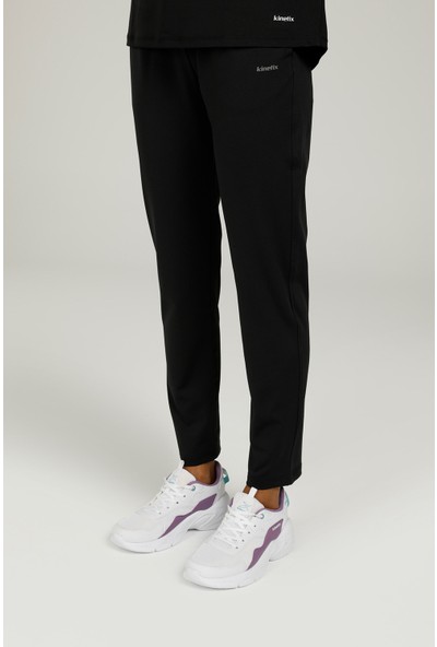 Kinetix SN537 Basic Track Pants 2 Siyah Kadın Eşofman Kinetix SN537 Basic Track Pants 2 Siyah Kadın Eşofman