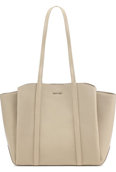 Nine West Neva 2fx Naturel Kadın Omuz Çantası