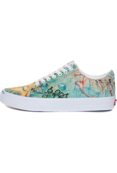 VN0A5KRFYQ81 Vans Ua Old Skool Spor Ayakkabı Turkuaz