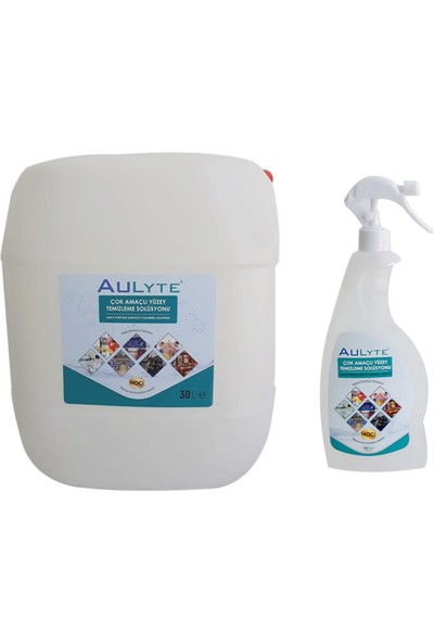 Aulyte Çok Amaçlı Yüzey Temizleme Solüsyonu Seti 30 Lt + 750 ml
