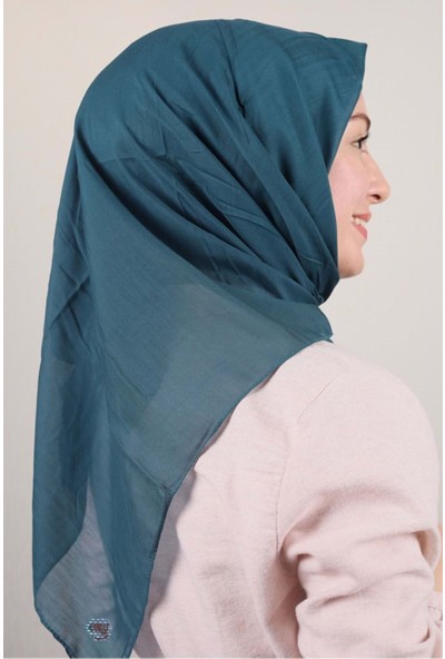 Kenarı Dikişli Düz Renk Yazma