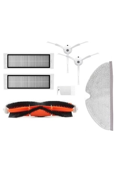 Roborock S50/S51/S55/S5Max Uyumlu Akıllı Süpürge Filtre Seti 7 Parça