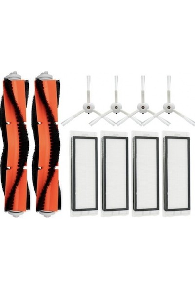 Roborock S50/S55 Uyumlu Akıllı Süpürge Filtre Seti 10 Parça