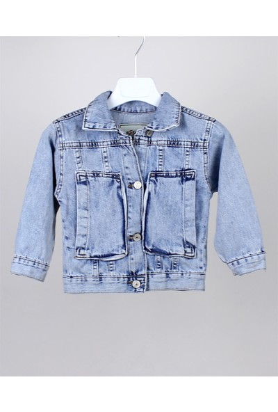 Jack Lions Jacklions Çocuk Kot Ceket Ayıcıklı