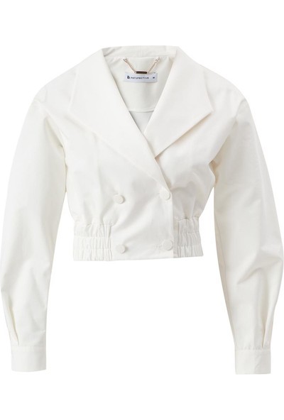 Perspective Dawn Regular Fit Geniş Yaka Ekru Trençkot Perspective Dawn Regular Fit Geniş Yaka Ekru Trençkot