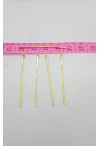 Ztt Metal 4 cm Düz Takı Çivisi Gold Renk 300 Adet Ztt Metal 4 cm Düz Takı Çivisi Gold Renk 300 Adet