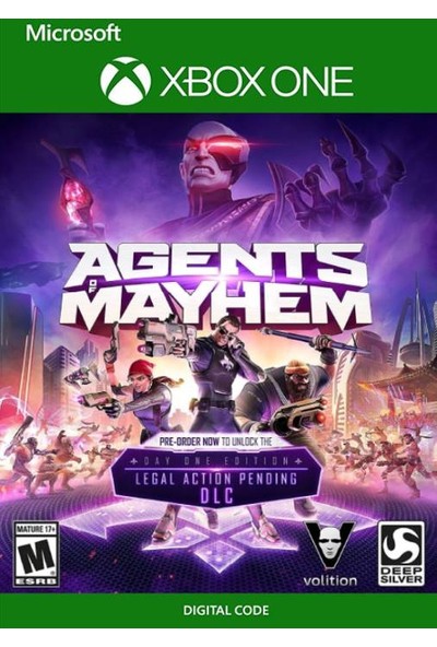 Agents Of Mayhem - Total Mayhem Bundle Xbox Series X|s & Xbox One Oyun Agents Of Mayhem - Total Mayhem Bundle Xbox Series X|s & Xbox One Oyun