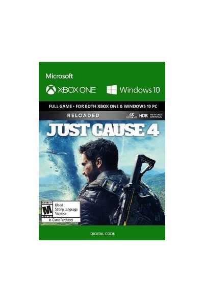 Just Cause 4: Reloaded Xbox One ve Xbox Series X|s / Windows 10 11 Just Cause 4: Reloaded Xbox One ve Xbox Series X|s / Windows 10 11