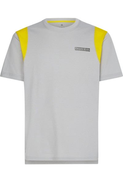 Calvin Klein 00GMH1K102060 Bisiklet Yaka Normal Kalıp Düz Gri Erkek T-Shirt Calvin Klein 00GMH1K102060 Bisiklet Yaka Normal Kalıp Düz Gri Erkek T-Shirt