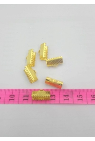 Ztt Timsah Kapama 1,5 cm Gold Renk 20 Adet (10çift)