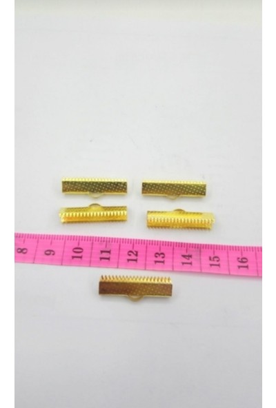 Ztt Timsah Kapama 3 cm Gold Renk 20 Adet (10çift)