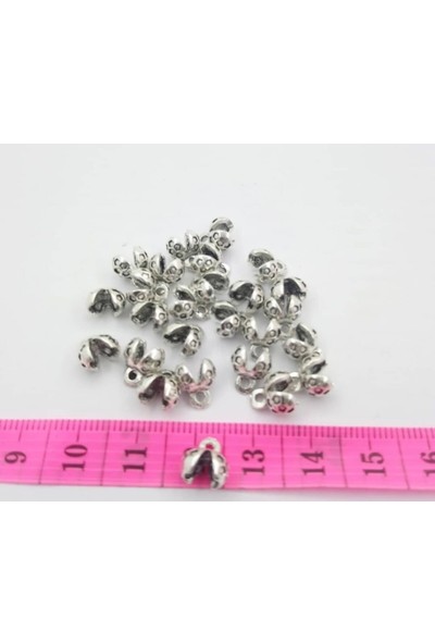 Ztt Düğüm Kapama 7 mm Gümüş Renk 10 Adet