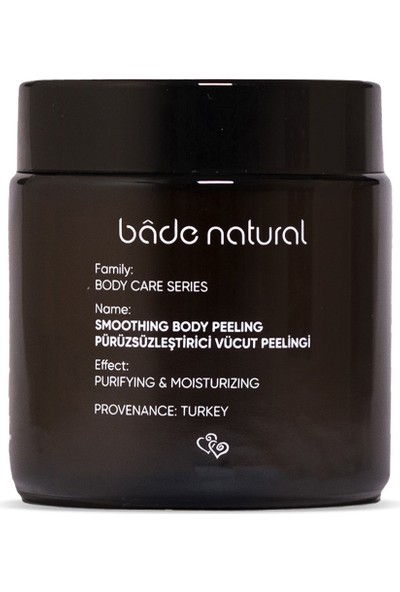 Bade Natural Pürüzsüzleştirici Vücut Peelingi 100 ml