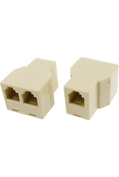 OEM RJ45 Internet Dağıtıcı Çoğaltıcı 8p 8p 1 Dişi 2 Dişi