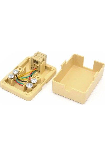 OEM Telefon Kutusu Dağıtıcı RJ11 Tek Bağlantı OEM Telefon Kutusu Dağıtıcı RJ11 Tek Bağlantı