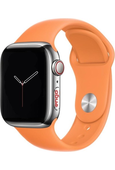 Engo Apple Watch Kordon Watch 7 Spor Kordon Silikon 45MM Engo Apple Watch Kordon Watch 7 Spor Kordon Silikon 45MM