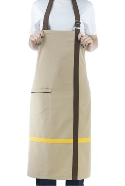 Acar İş Tex Cheff Aşçı Garson Boyundan Ayarlanabilir Unisex Askılı Önlük Acar İş Tex Cheff Aşçı Garson Boyundan Ayarlanabilir Unisex Askılı Önlük