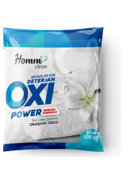 Homm Bitkisel Homm Clean Oxı Power Beyazlar Için 500 ml Homm Bitkisel Homm Clean Oxı Power Beyazlar Için 500 ml
