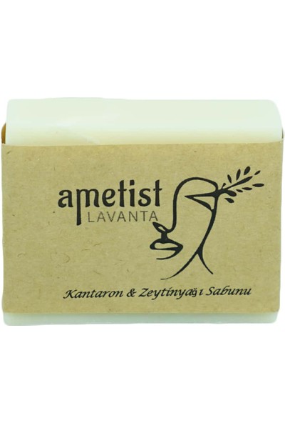 Ametist Lavanta Doğal El Yapımı Kantaron & Zeytinyağı Sabun 110 Gr
