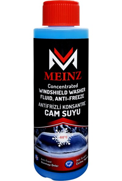 Menz Oto Araç Antifiriz Konsantre -60° Kokulu Silecek Cam Suyu 250ML Menz Oto Araç Antifiriz Konsantre -60° Kokulu Silecek Cam Suyu 250ML
