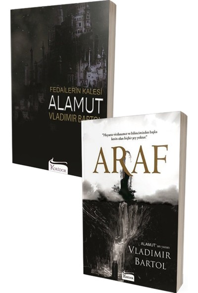 Koridor Yayınları Alamut & Araf (Vladimir Bartol) 2 Kitap Set