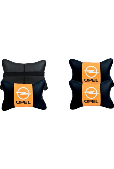 Ayz Oto Aksesuar Opel 5d Oto Boyun Yastığı (4 Lü Deri Set)