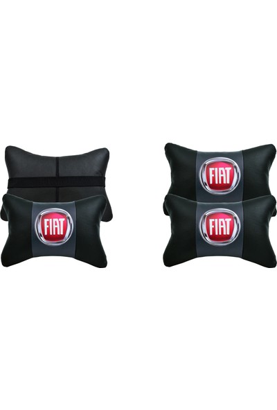 Ayz Oto Aksesuar Fiat 5d Oto Boyun Yastığı (4 Lü Deri Set)