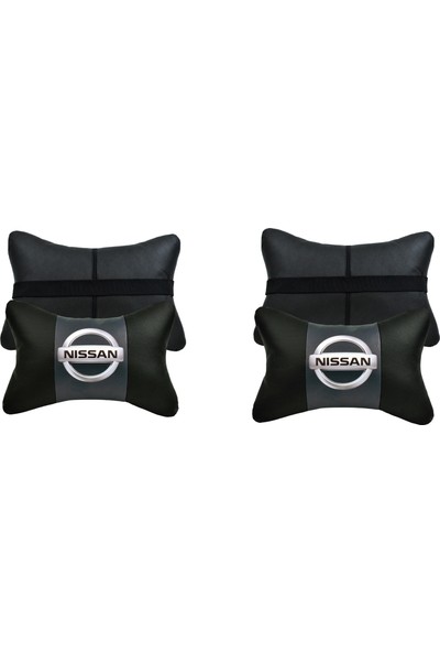 Ayz Oto Aksesuar Nissan 5d Oto Boyun Yastığı (4 Lü Deri Set)