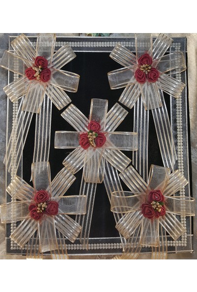 Değerli Hediyeler Düğün Nişan Çeyiz Bohça Süsleme Çiçekleri 5 Adet Bohça Süsü Değerli Hediyeler Düğün Nişan Çeyiz Bohça Süsleme Çiçekleri 5 Adet Bohça Süsü