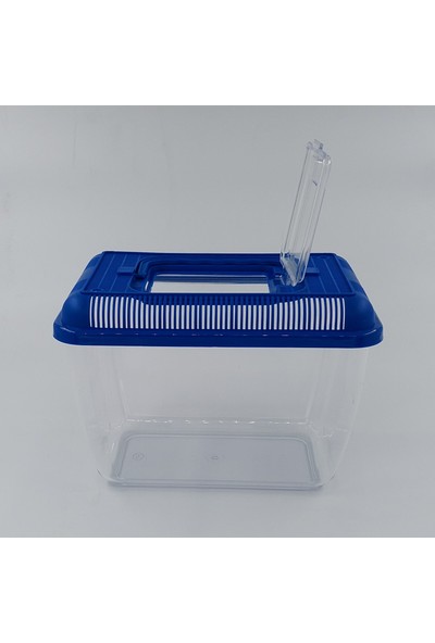 Friendly Plast Taşınabilir Akvaryum 3,5 Litre Plastik Fanus Mavi Friendly Plast Taşınabilir Akvaryum 3,5 Litre Plastik Fanus Mavi