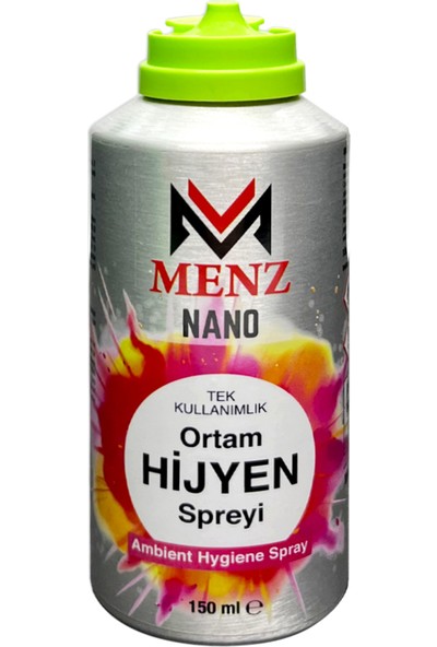 Menz Araç Içi Klima Koku Giderici Nano Gümüş Quick Fresh Tazeleme Spreyi Koku Bombası 150ML Menz Araç Içi Klima Koku Giderici Nano Gümüş Quick Fresh Tazeleme Spreyi Koku Bombası 150ML