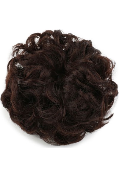 Colezium Yoğun Saçlı Lastikli Topuz Toka - Koyu Kahve Colezium Yoğun Saçlı Lastikli Topuz Toka - Koyu Kahve