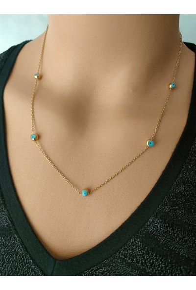 Madame Accessoire Madameaccessoire Çelik Nazar Kolye