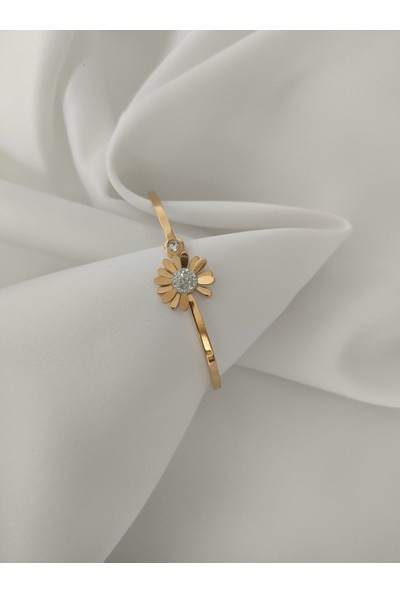 Madame Accessoire Madameaccessoire Çelik Papatya Kelepçe