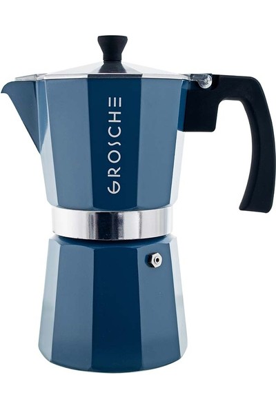 Grosche Milano Moka Pot Mavi 9 Cup 450 ml