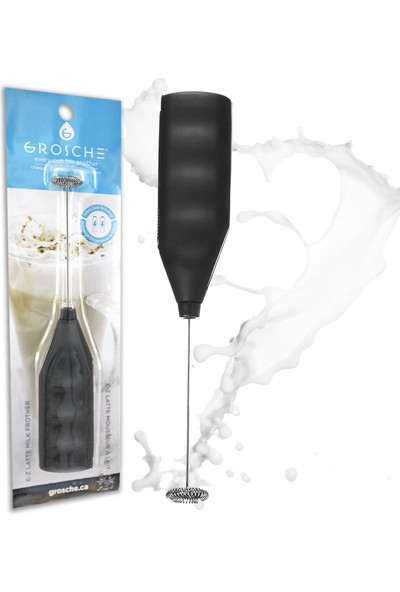 Grosche E-Z Latte Süt Köpürtücü Siyah Grosche E-Z Latte Süt Köpürtücü Siyah